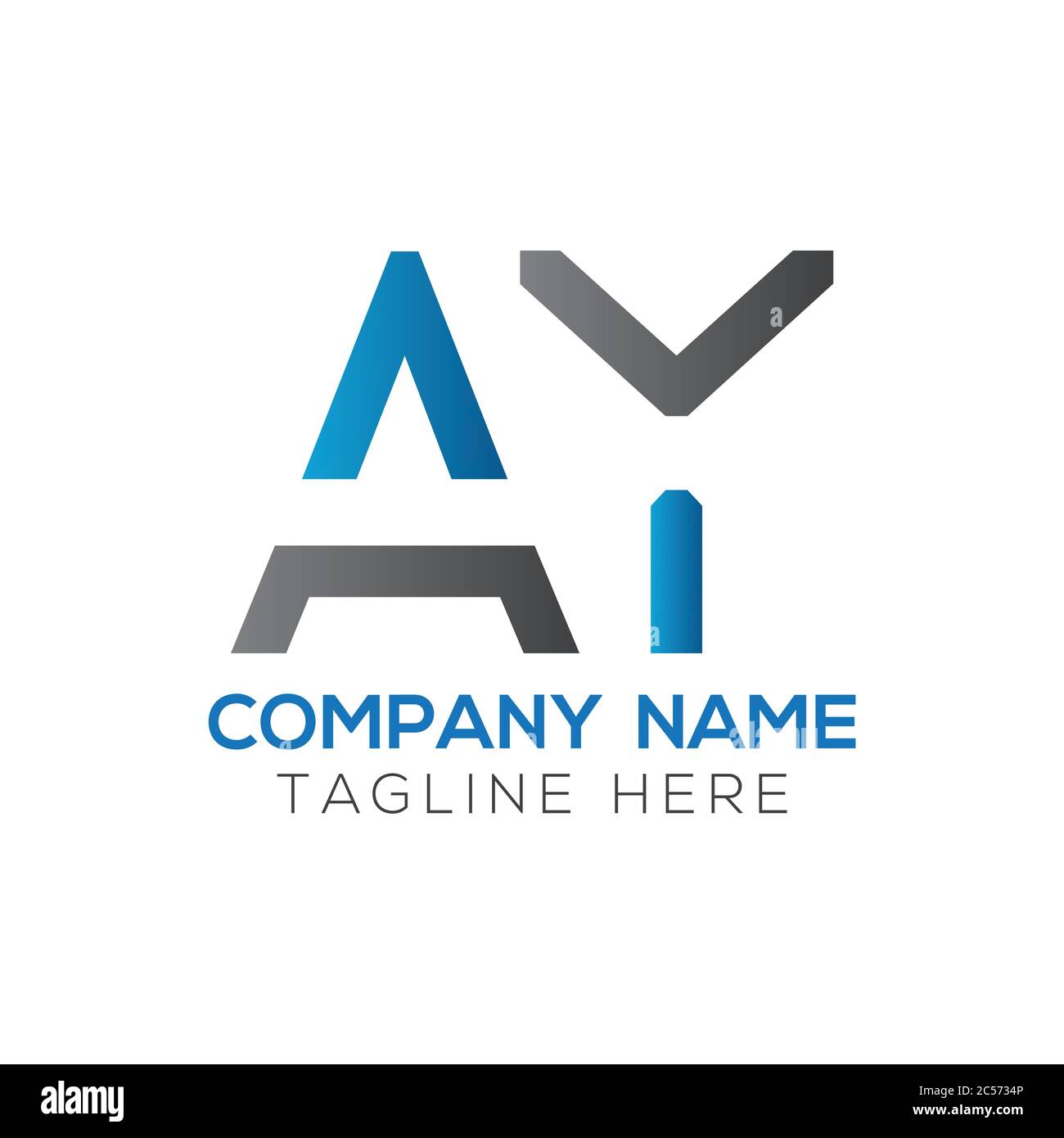 Ay icon logo hi-res stock photography and images - Alamy