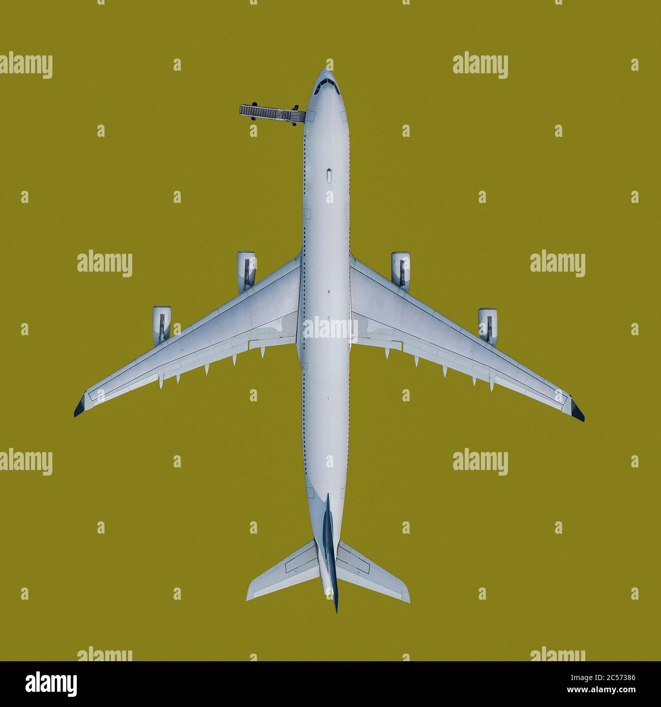 Airplane staircase hi-res stock photography and images - Alamy