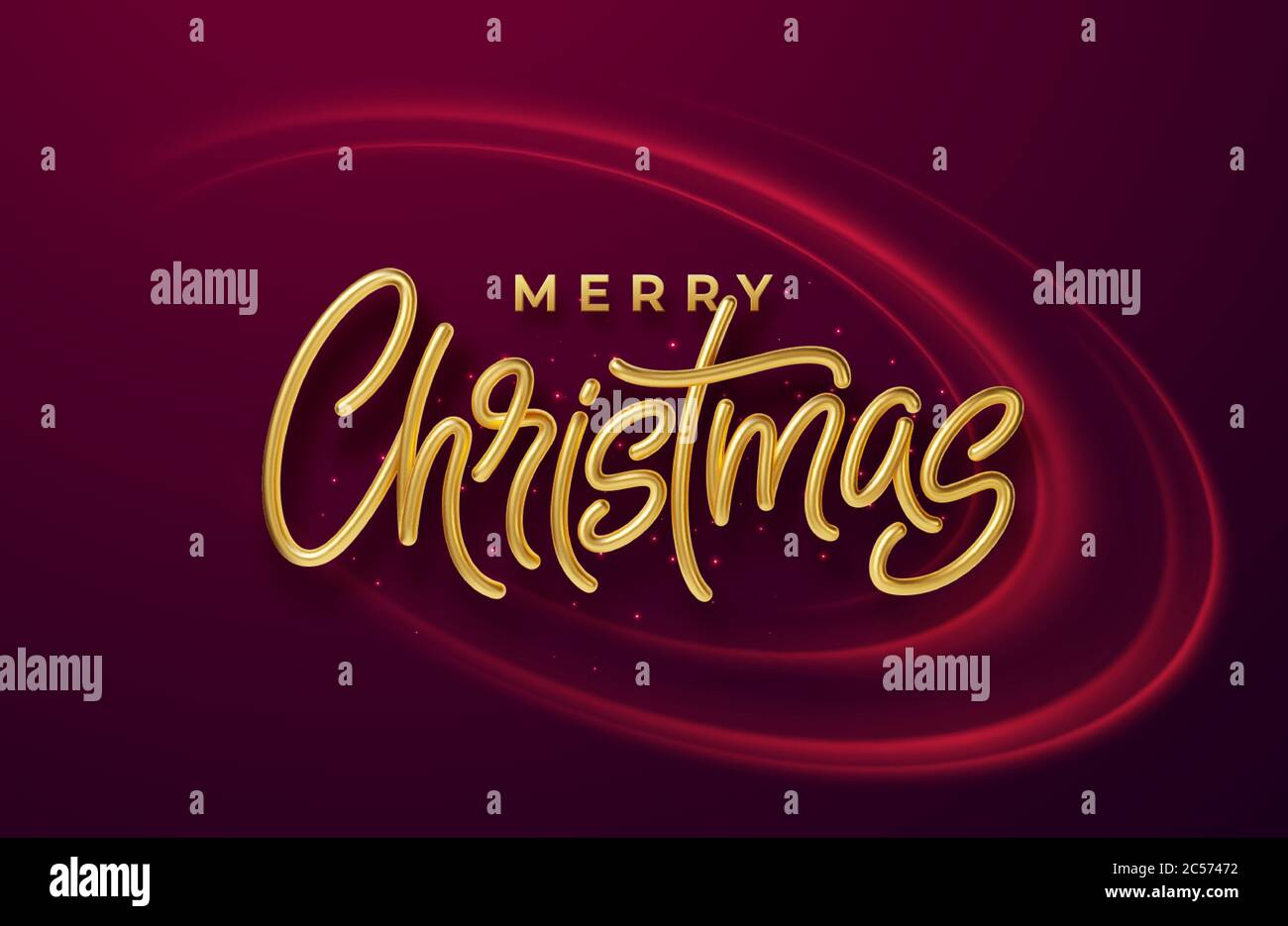 3d merry christmas new Stock Vector Images - Alamy