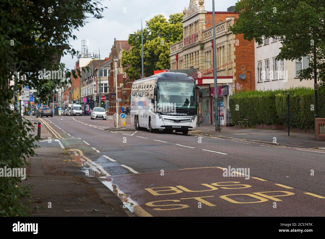 Bournemouth, Dorset UK. 1st July 2020. National Express services resume ...