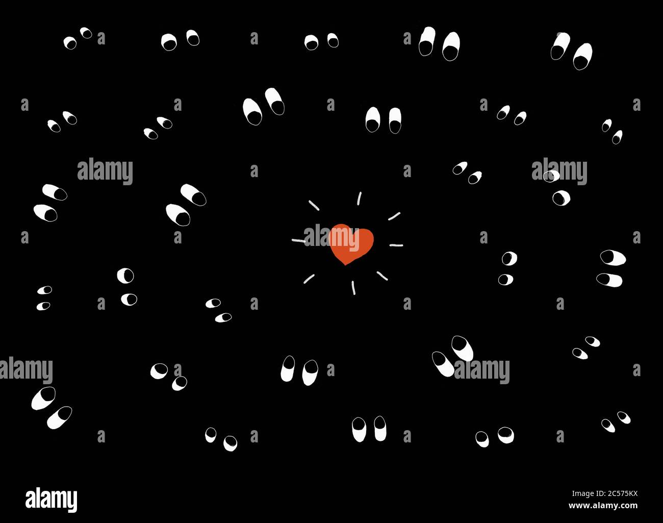 Human eyes red glowing hi-res stock photography and images - Alamy