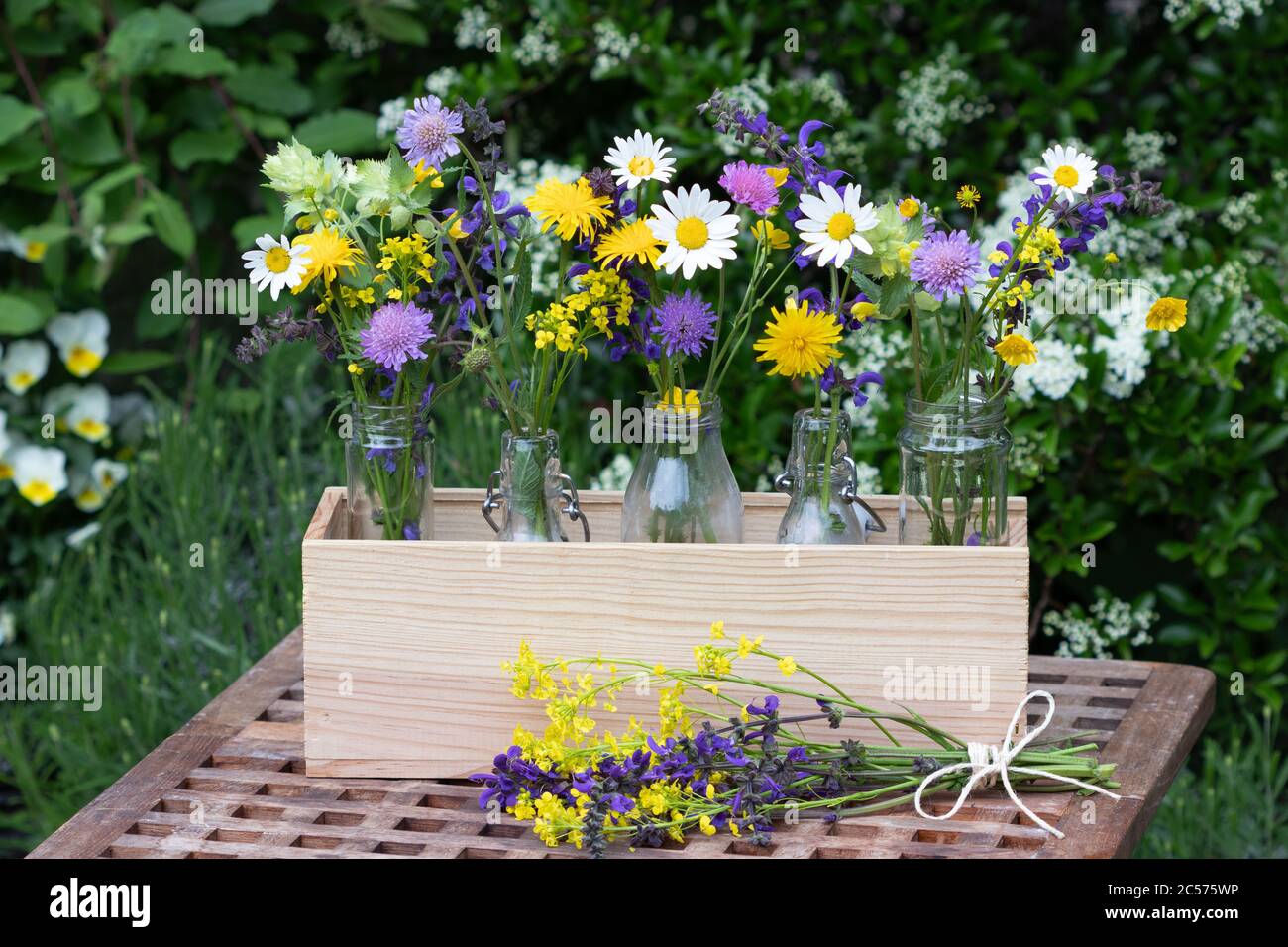 Glass bottles box hi-res stock photography and images - Alamy