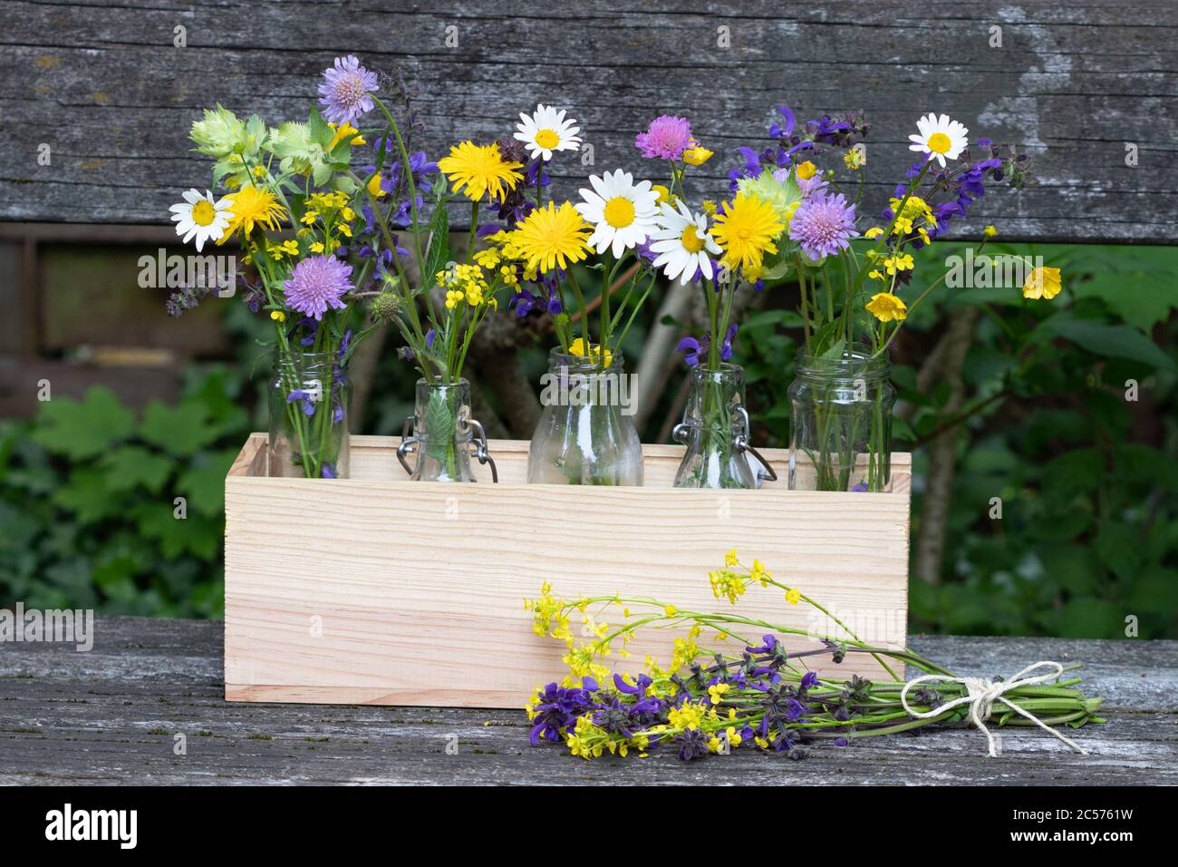 Glass bottles box hi-res stock photography and images - Alamy