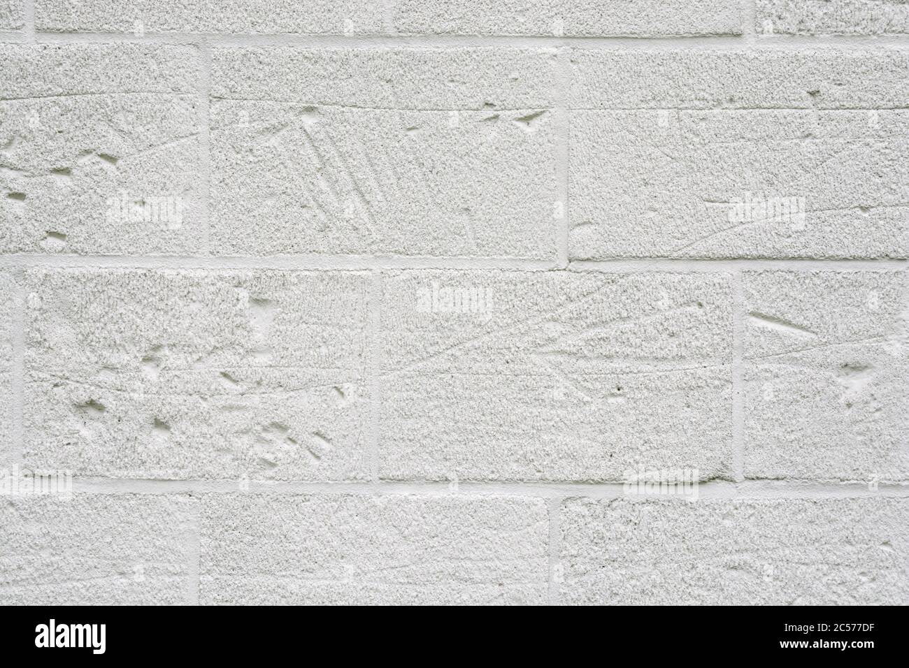 Closeup shot of a white concrete brick wall texture -perfect for ...