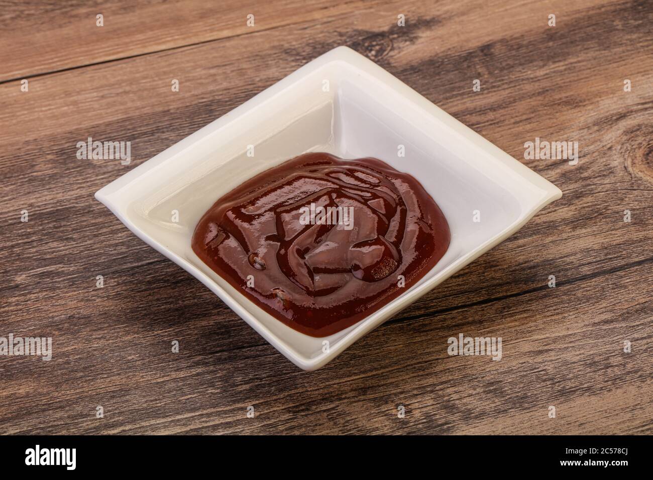 Traditional tomato Barbicue sauce in the bowl Stock Photo - Alamy