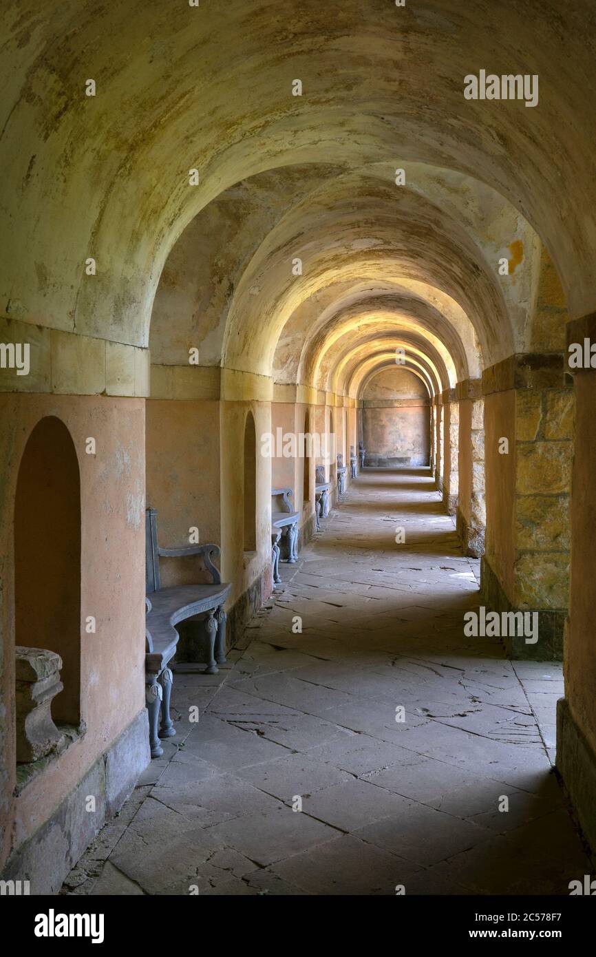 Rousham House and Gardens,Oxfordshire,England Stock Photo - Alamy