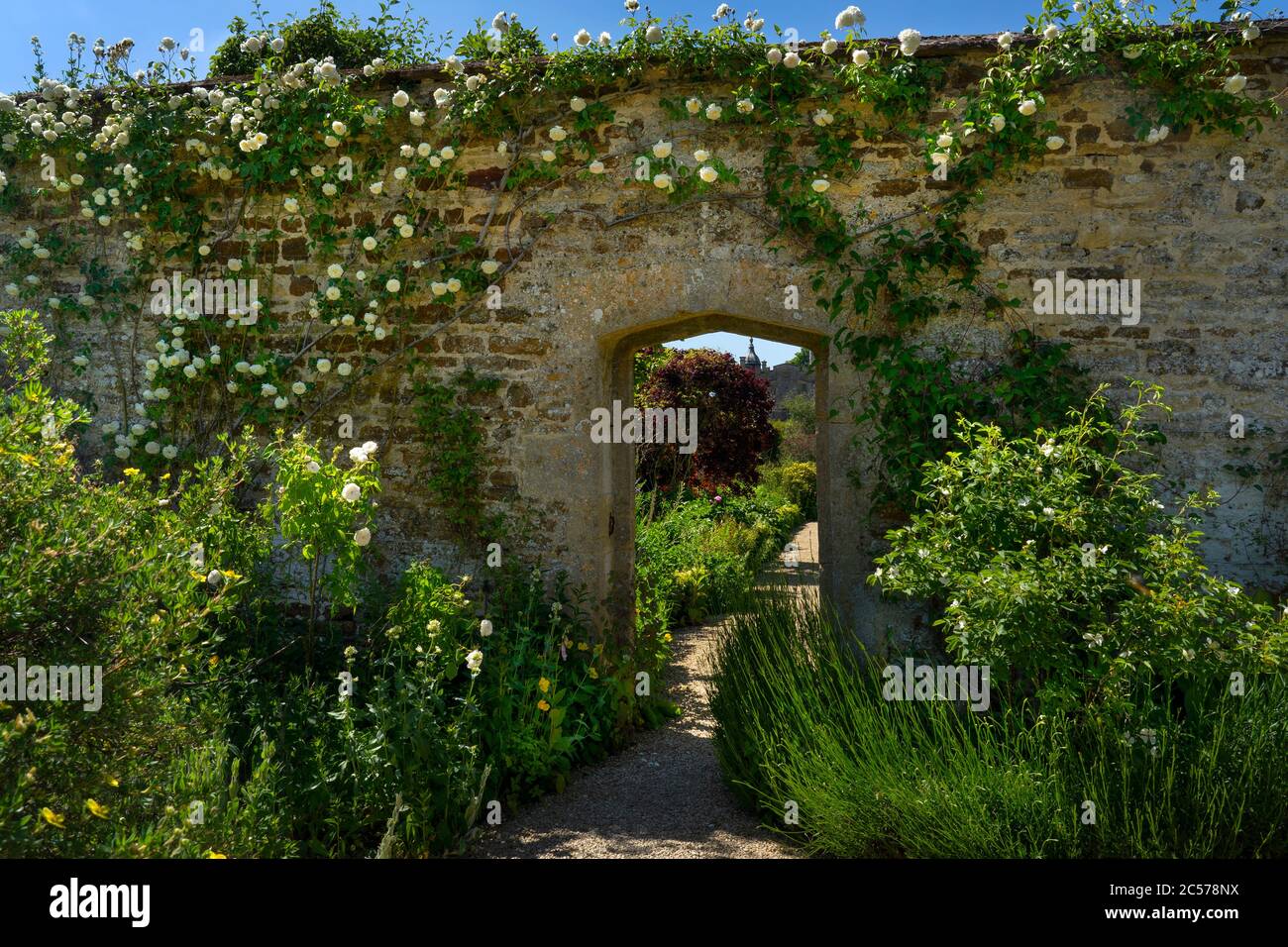 Rousham House and Gardens,Oxfordshire,England Stock Photo - Alamy