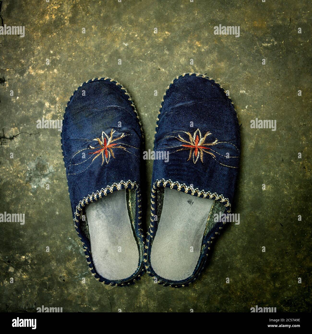 Old slippers hi-res stock photography and images - Alamy