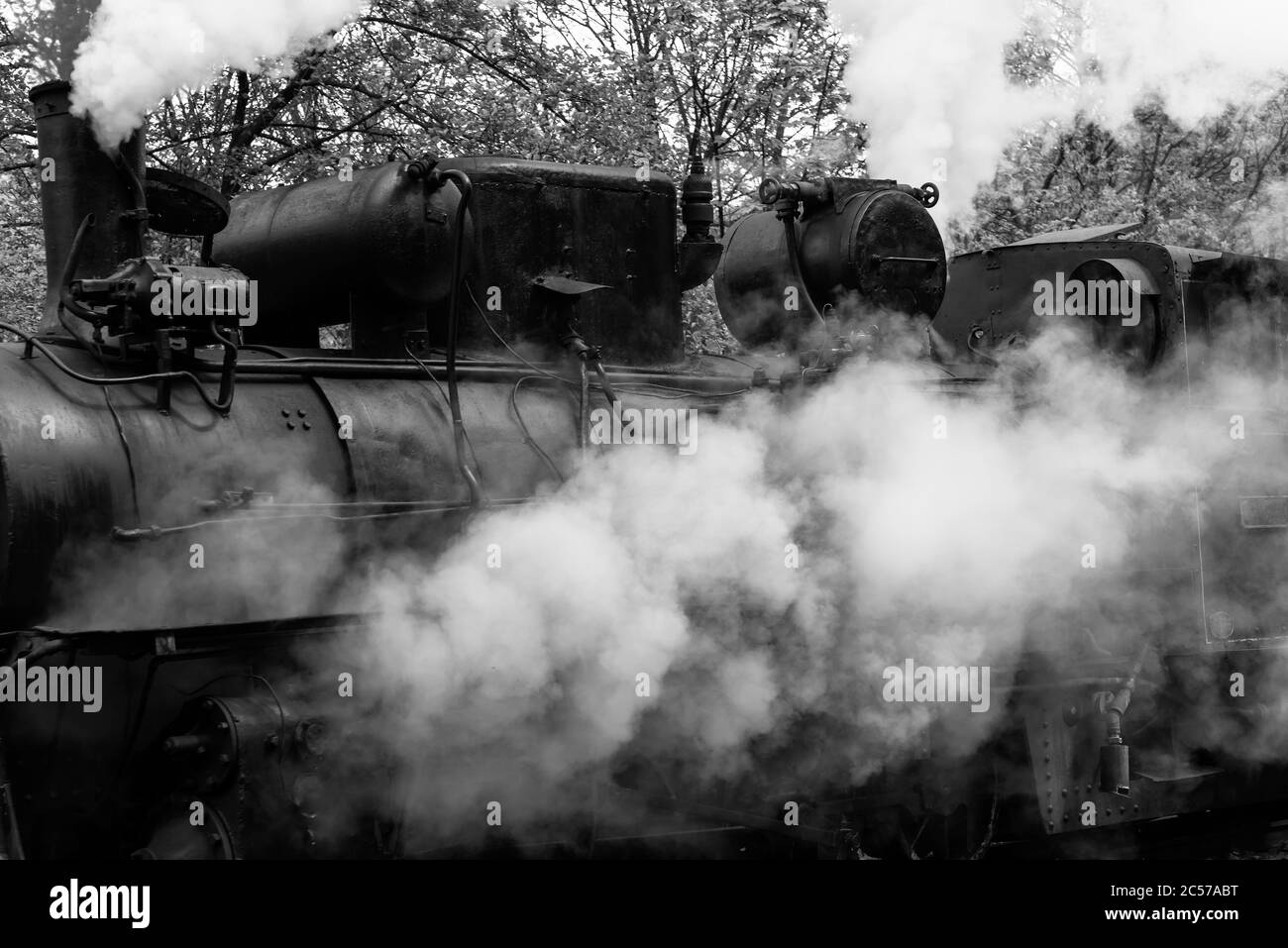 Runaway train Black and White Stock Photos & Images - Alamy