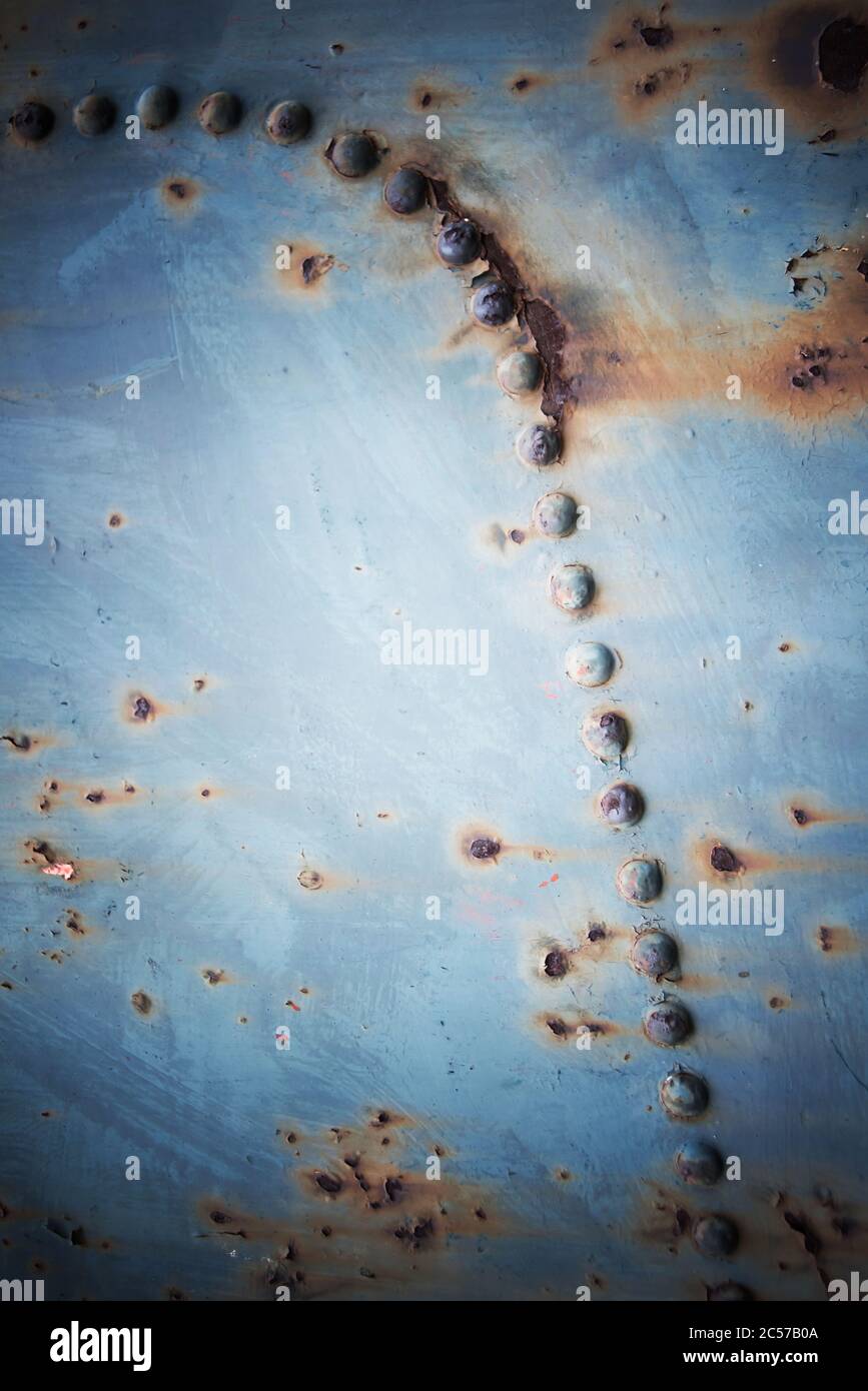 Old rusty surface with scratches, can be used for backgrounds and ...