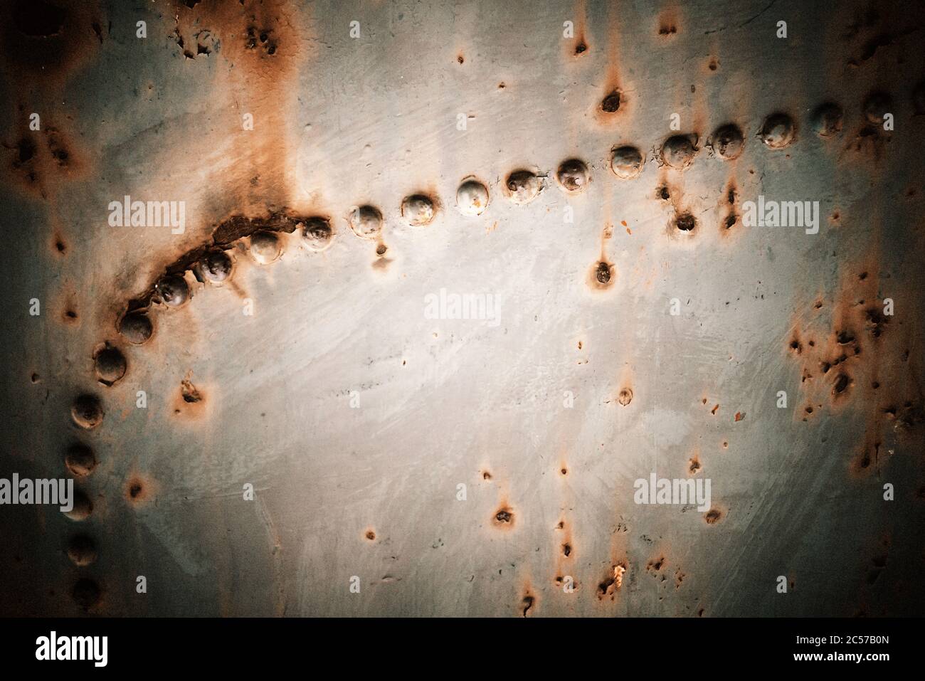 Old rusty surface with scratches, can be used for backgrounds and ...