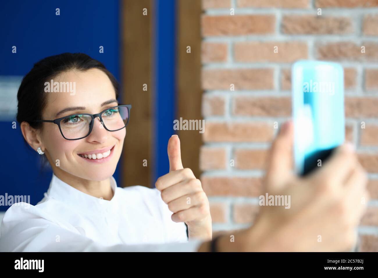 Sweet lady in white hi-res stock photography and images - Alamy