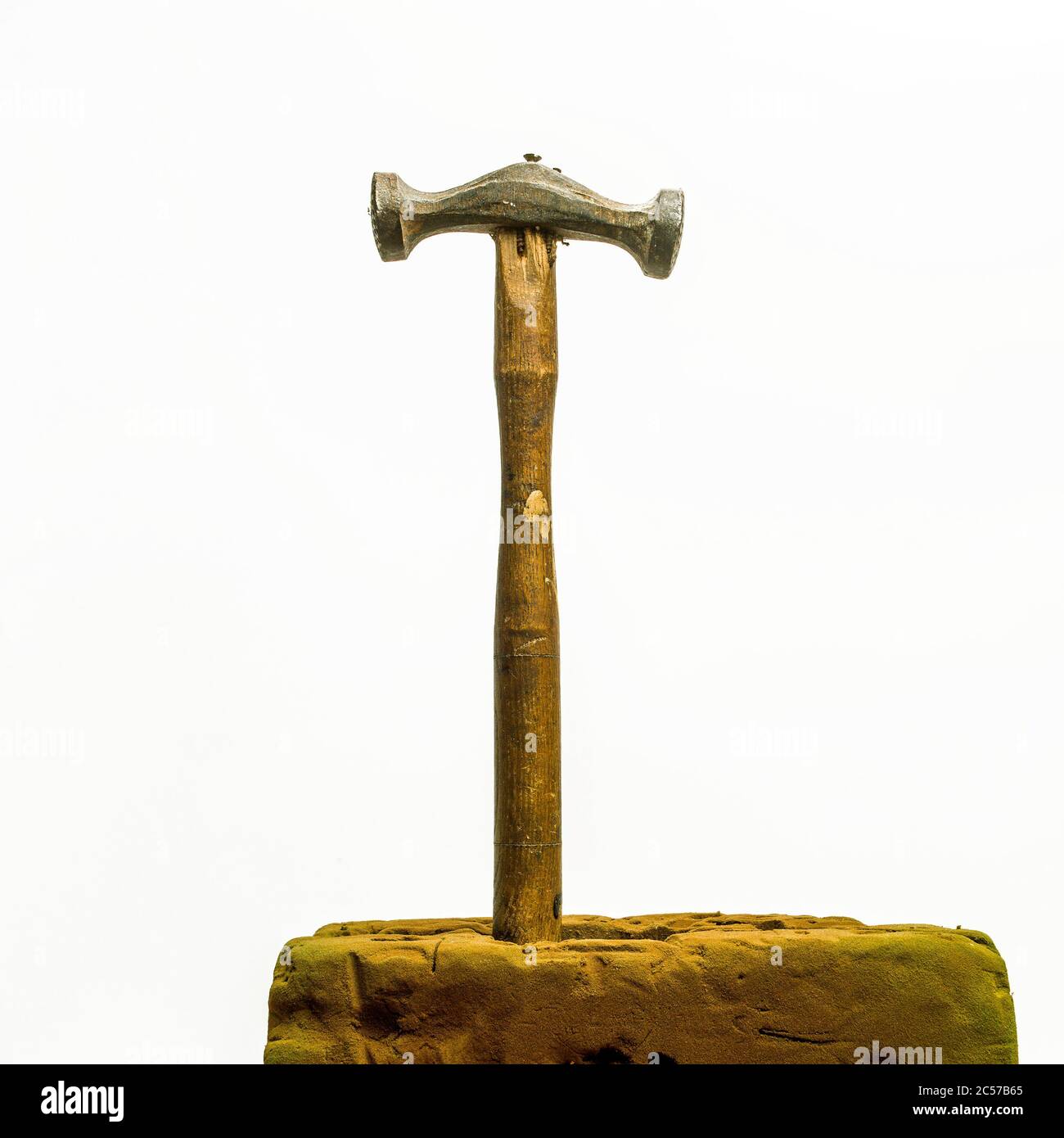 Hammer handle wooden tool hi-res stock photography and images - Alamy