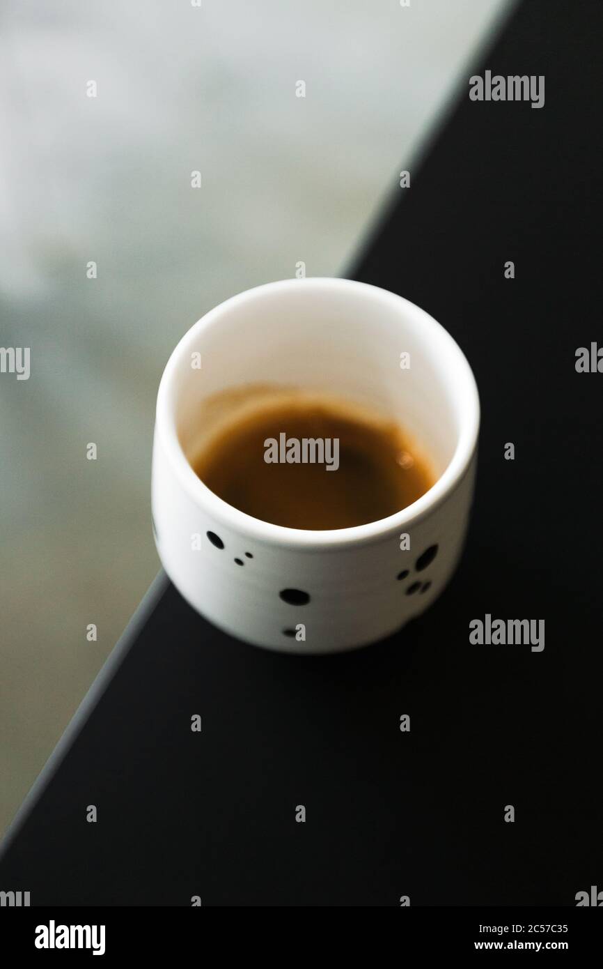 Edge of table cup hi-res stock photography and images - Alamy