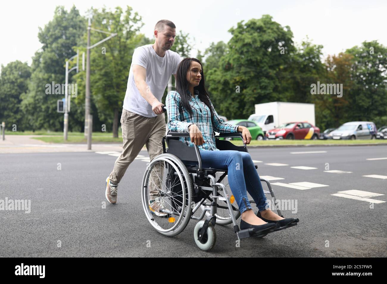 Lovely lady in comfy outfit Stock Photo - Alamy