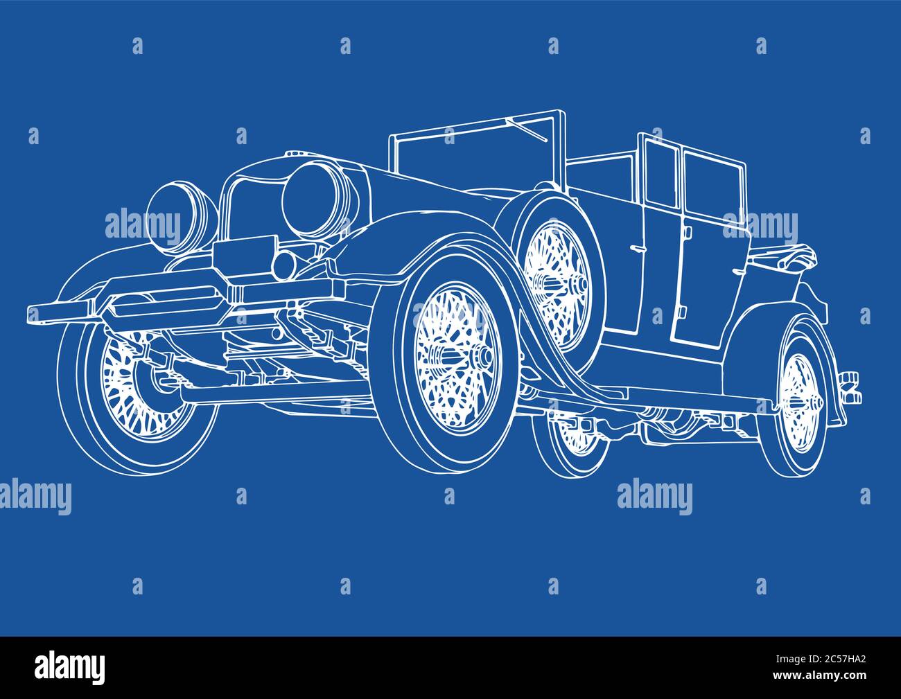 old car drawing vector Stock Vector Image & Art - Alamy
