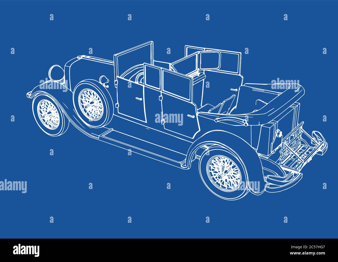 old car drawing vector Stock Vector Image & Art - Alamy