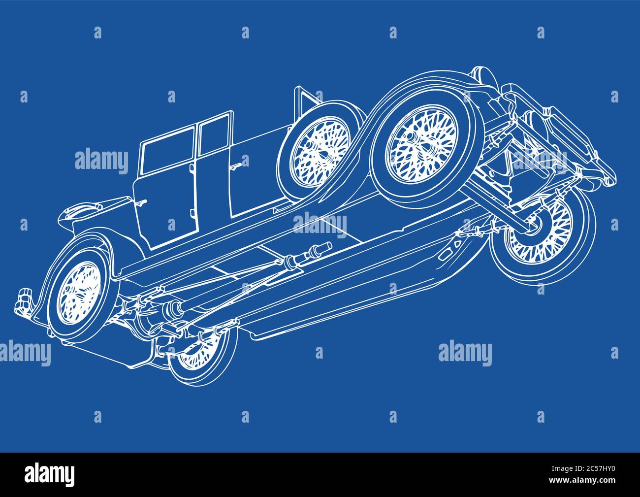 old car drawing vector Stock Vector Image & Art - Alamy