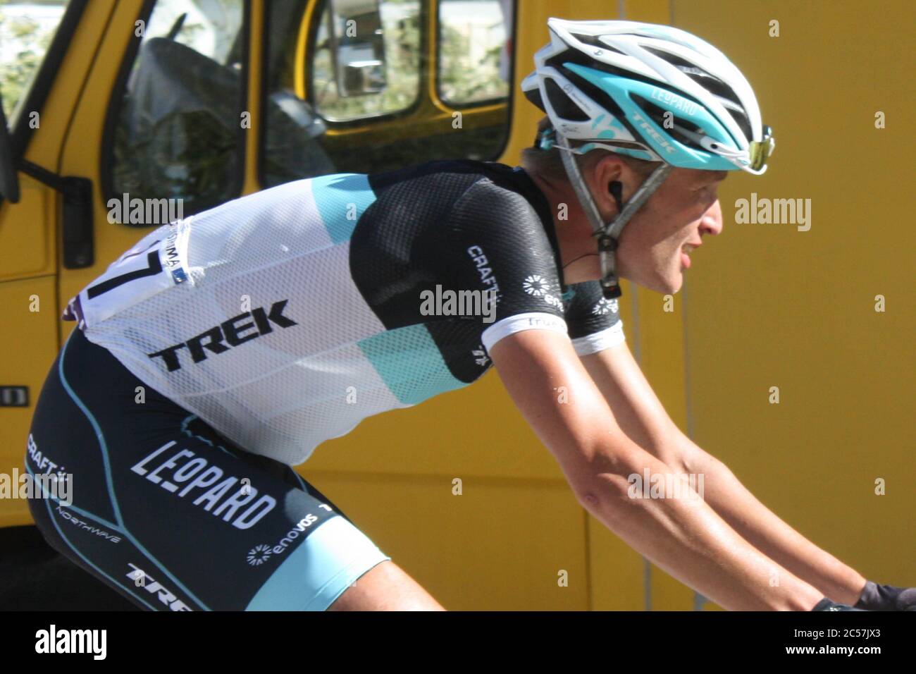 Joost Posthuma during the Tour de France 2011, Stage18 cycling race ...