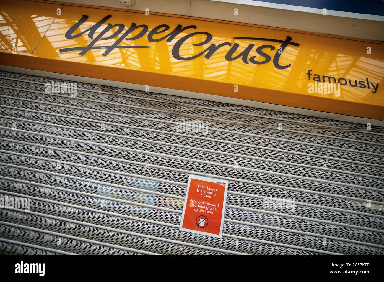 A Upper Crust in Waterloo Station, London as SSP, the company behind railway station and airport ...