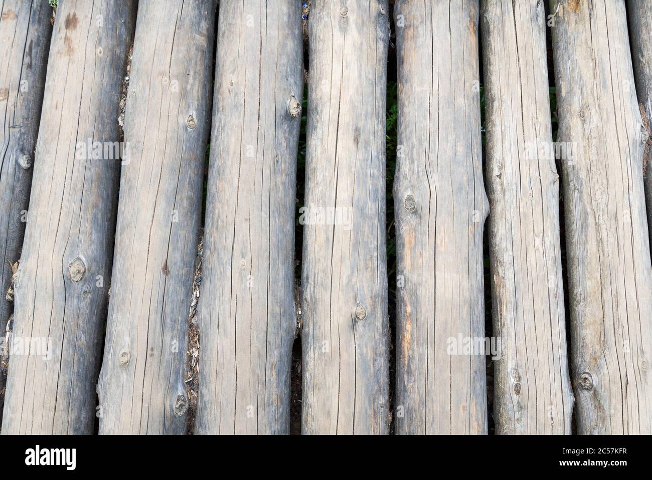 Modern Hand Hewn Natural Log Cabin Wall Facade Fragment Texture. Rustic ...