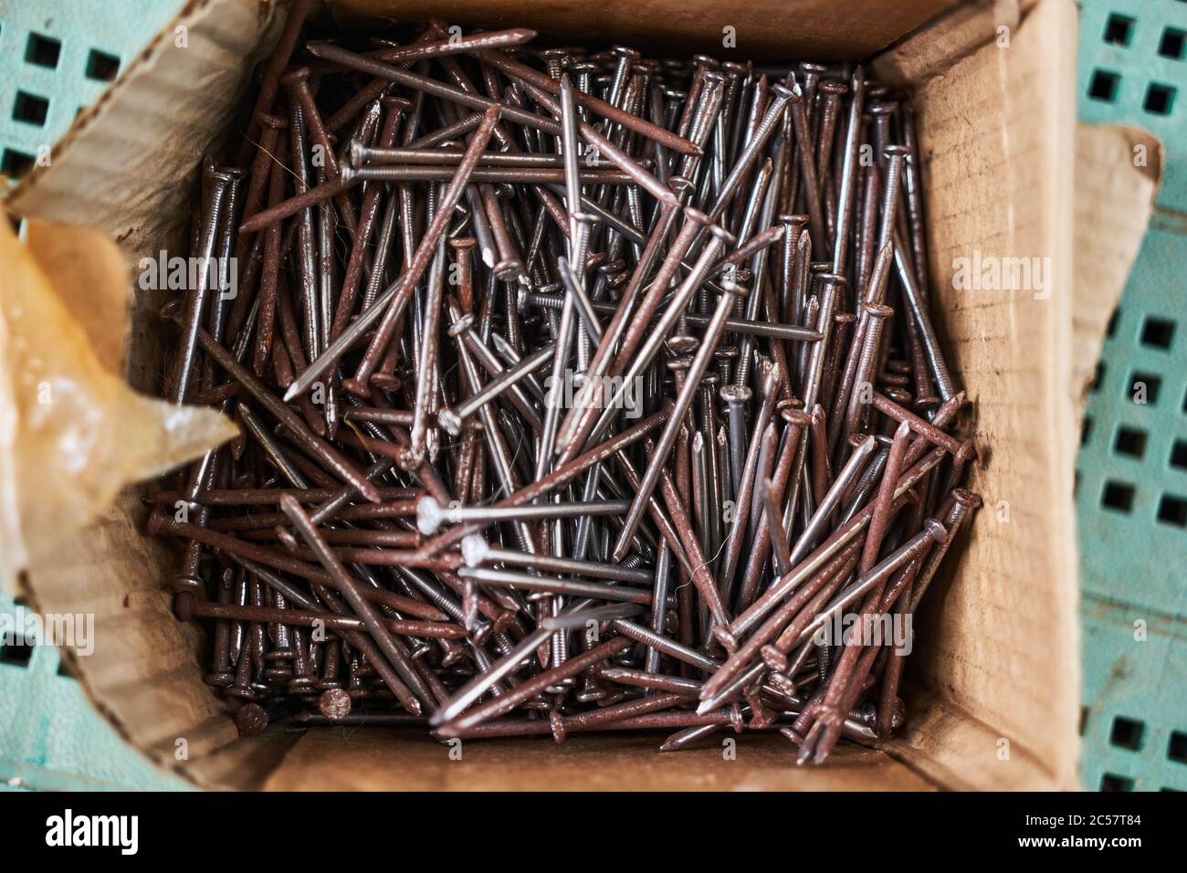 Box nails hi-res stock photography and images - Alamy