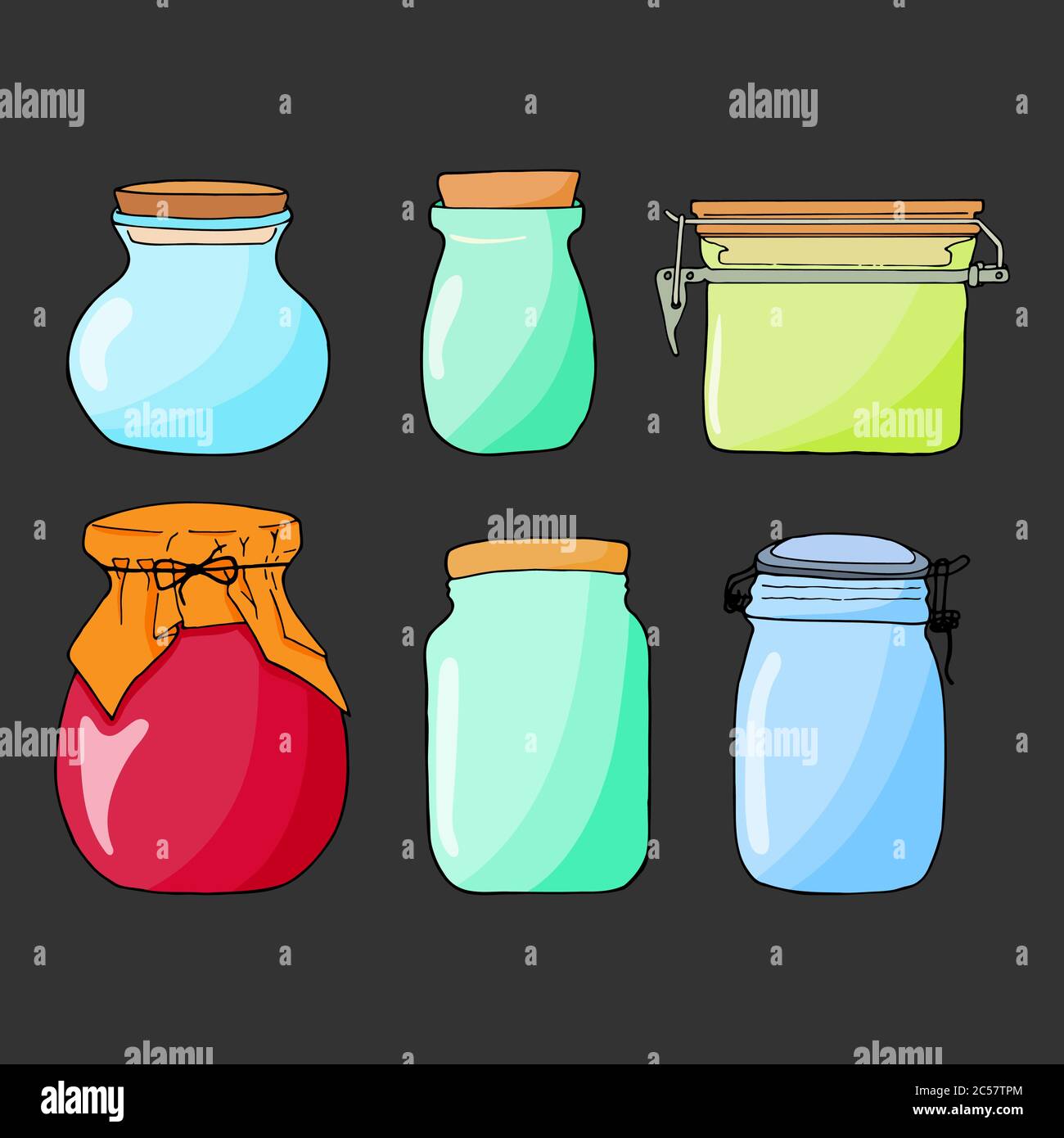 Open Jar Clipart