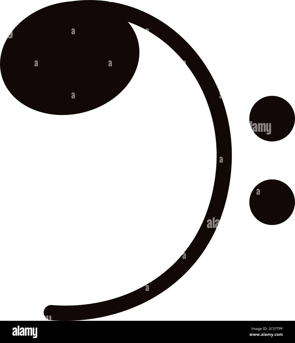 music note silhouette style icon vector illustration design Stock ...