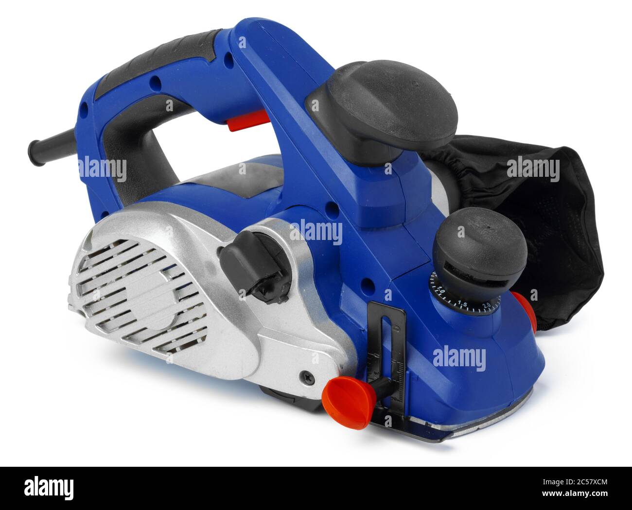 Electrical sander carpenter tool on white background Stock Photo - Alamy