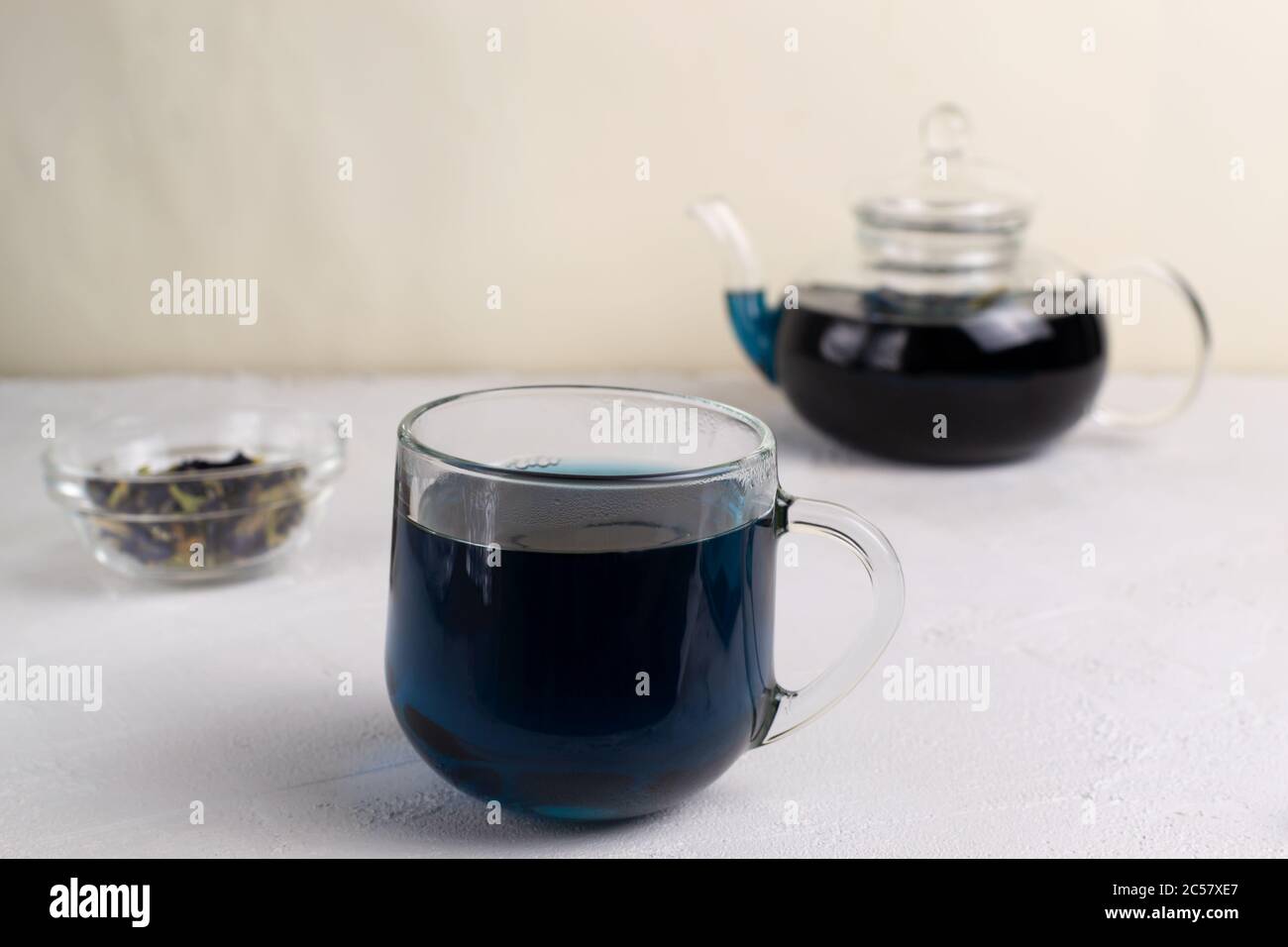 Blue tea anchan hi-res stock photography and images - Alamy