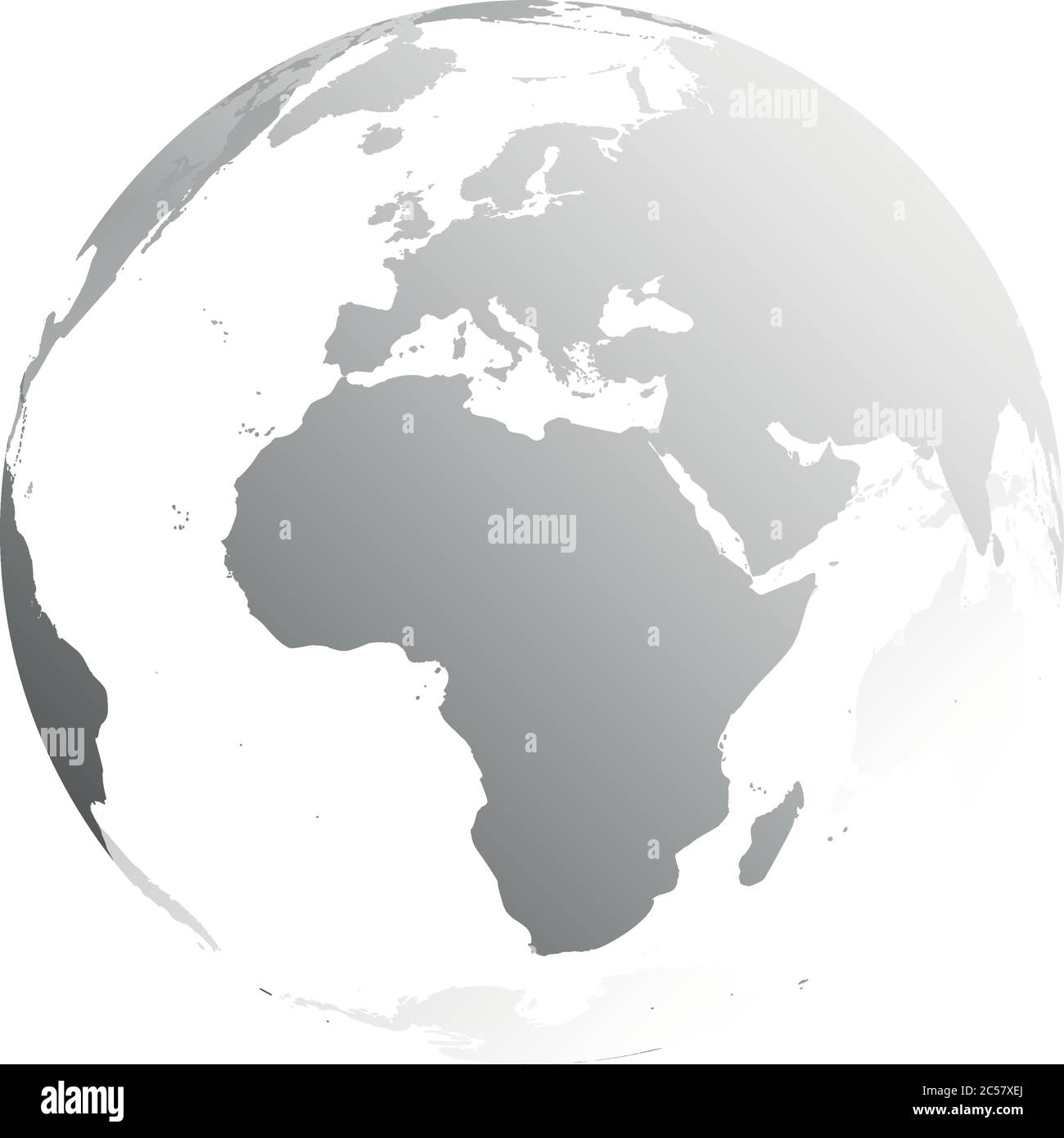 Africa Globe No Background