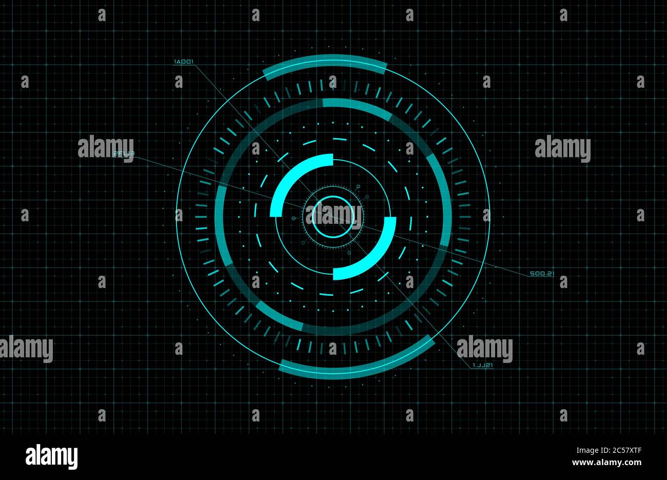 Animation hud Stock Vector Images - Alamy