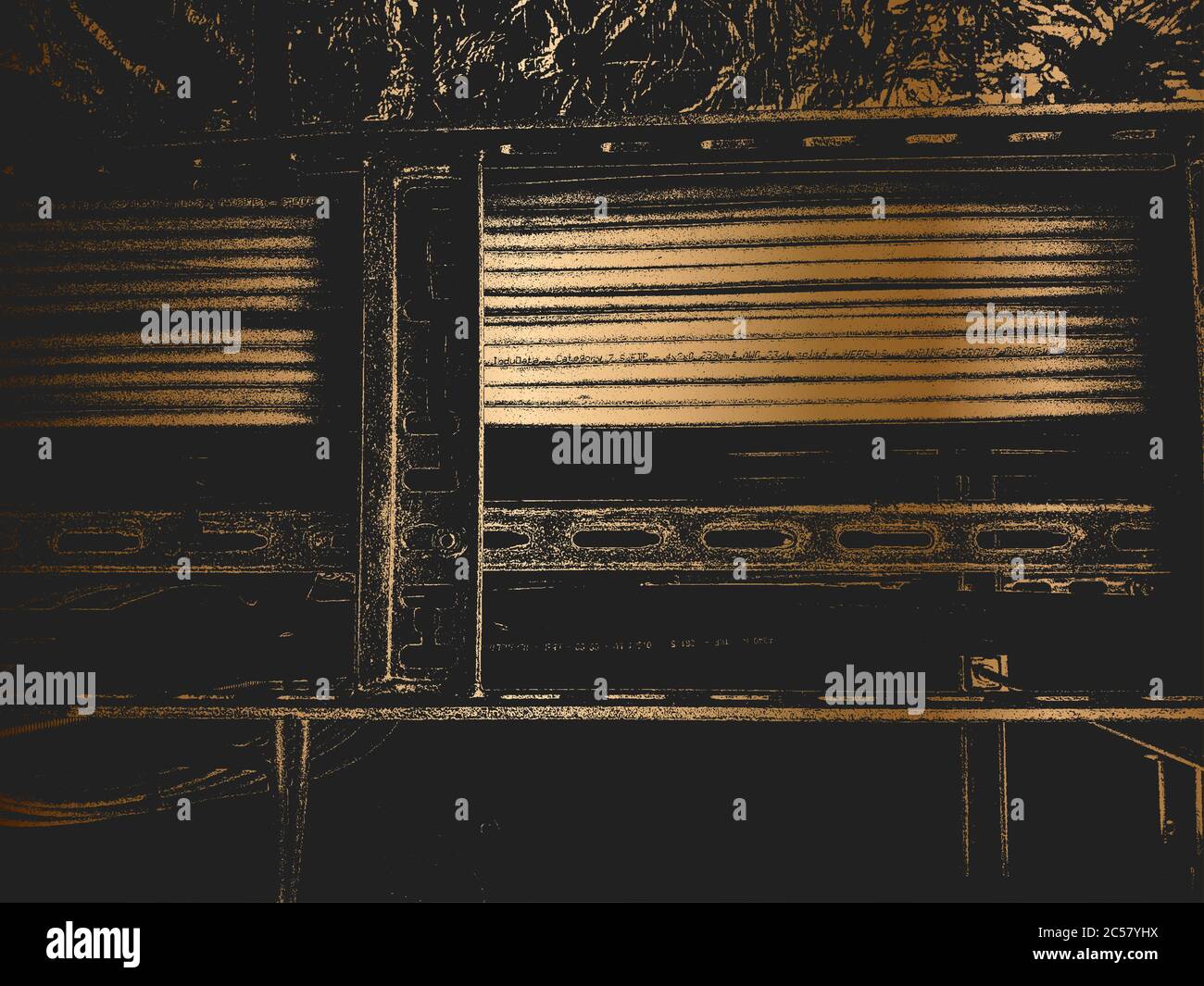 Gold mounting Stock Vector Images - Alamy