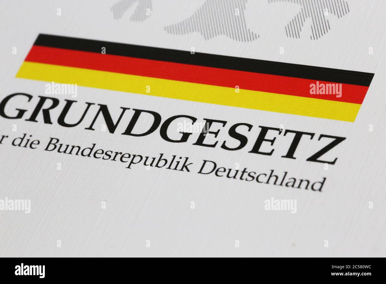 German Constitution - Deutsches Grundgesetz Stock Photo - Alamy