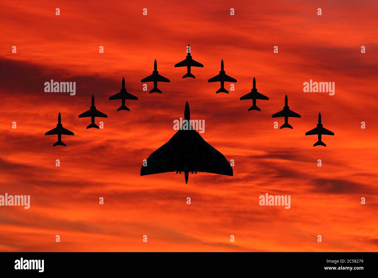 Vulcan silhouette hi-res stock photography and images - Alamy