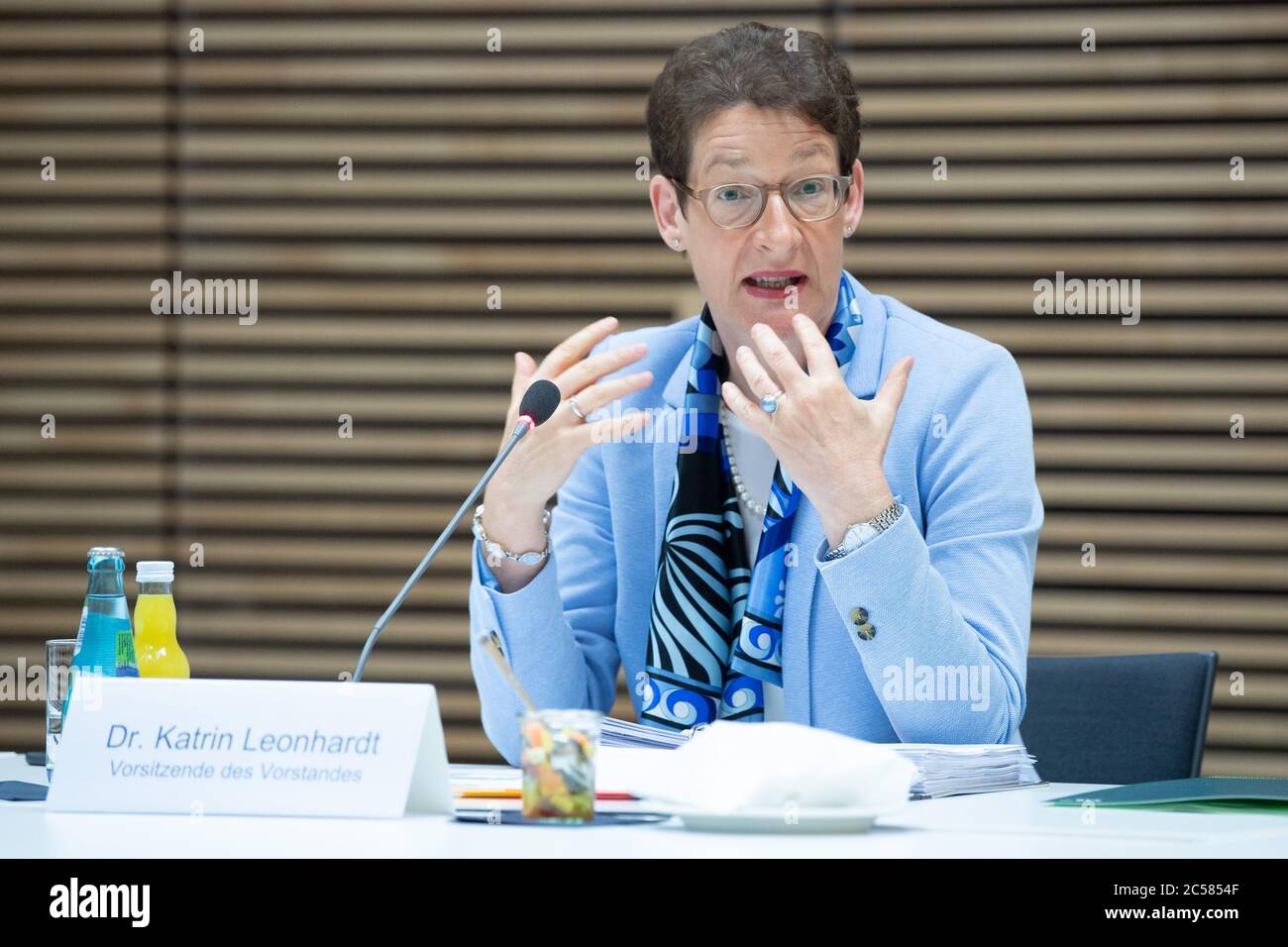 Dresden, Germany. 01st July, 2020. Katrin Leonhardt, CEO of the ...