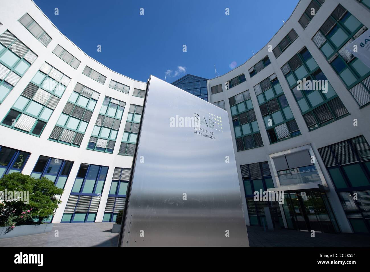 Dresden, Germany. 01st July, 2020. The building of the Sächsische ...