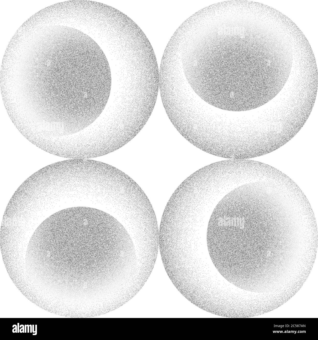 Circles on dynamic background Cut Out Stock Images & Pictures - Alamy