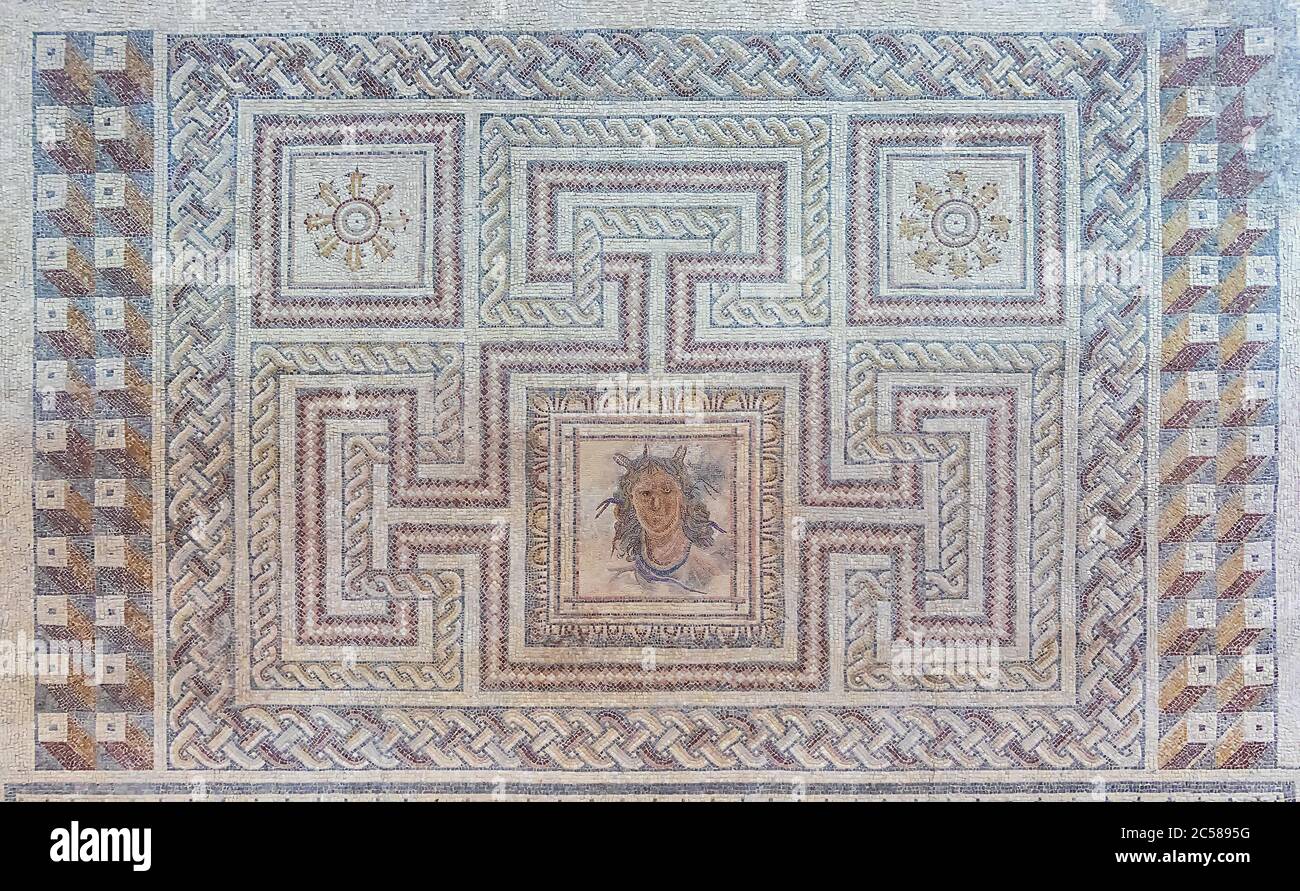 Greek mosaic pattern hi-res stock photography and images - Alamy