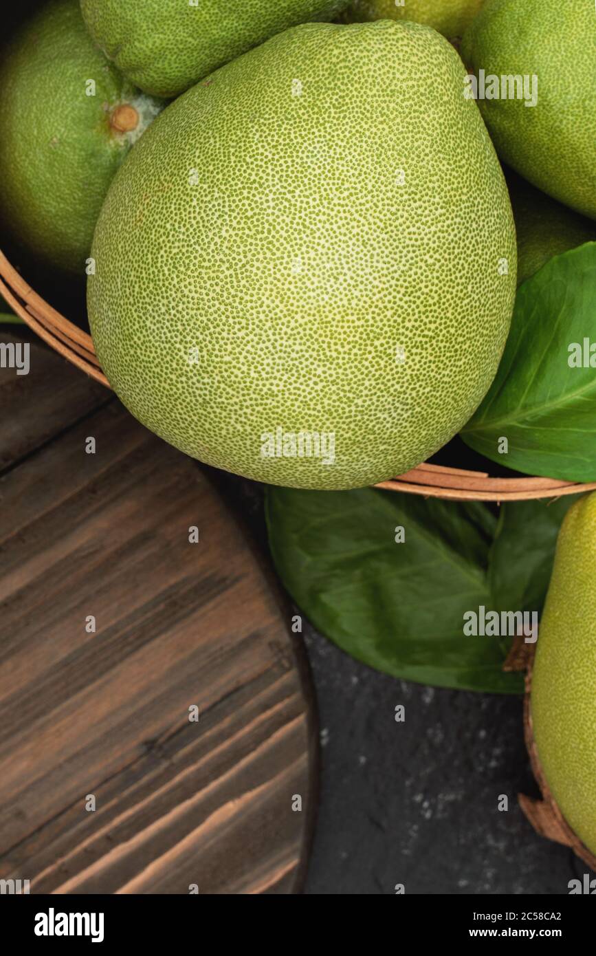 Shaddock fruit hi-res stock photography and images - Alamy