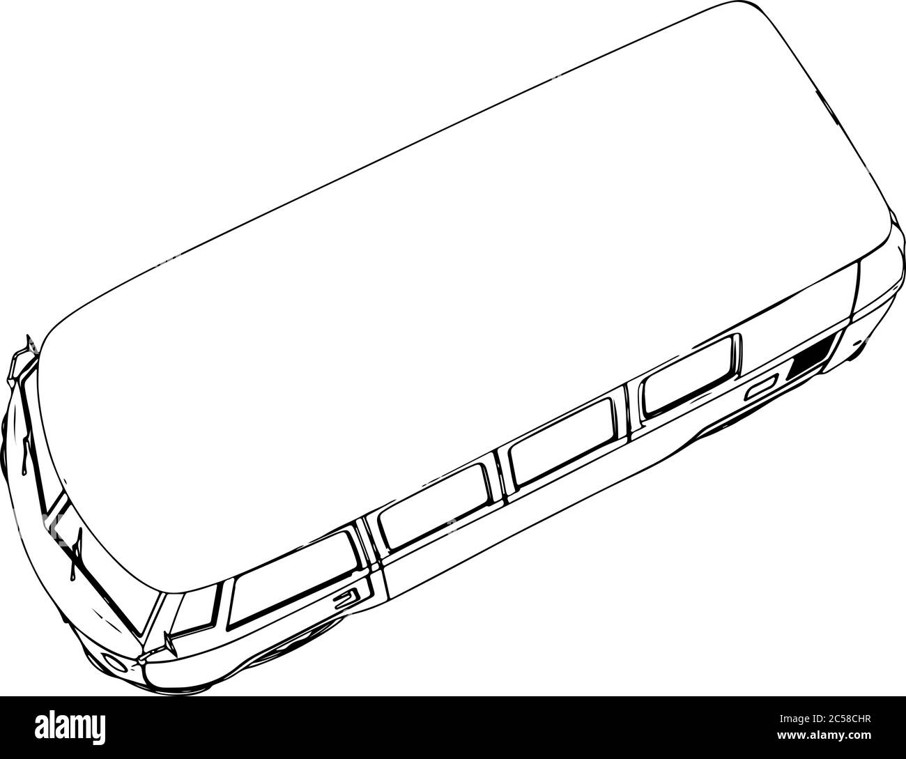 sketch bus for travel vector Stock Vector Image & Art - Alamy