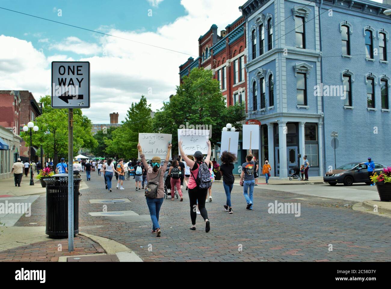 Black lives matter rally hi-res stock photography and images - Alamy