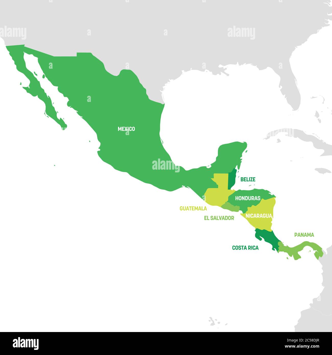 countries of central america