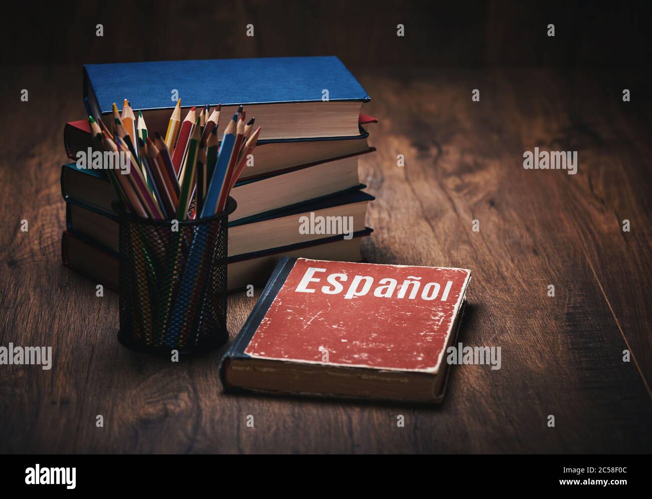 Spanish grammar book hi-res stock photography and images - Alamy