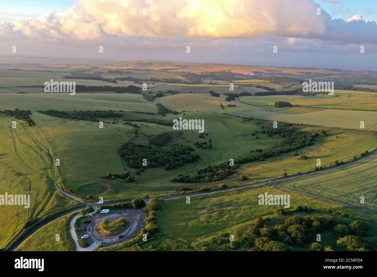 Ditching from ditchling beacon hi-res stock photography and images - Alamy