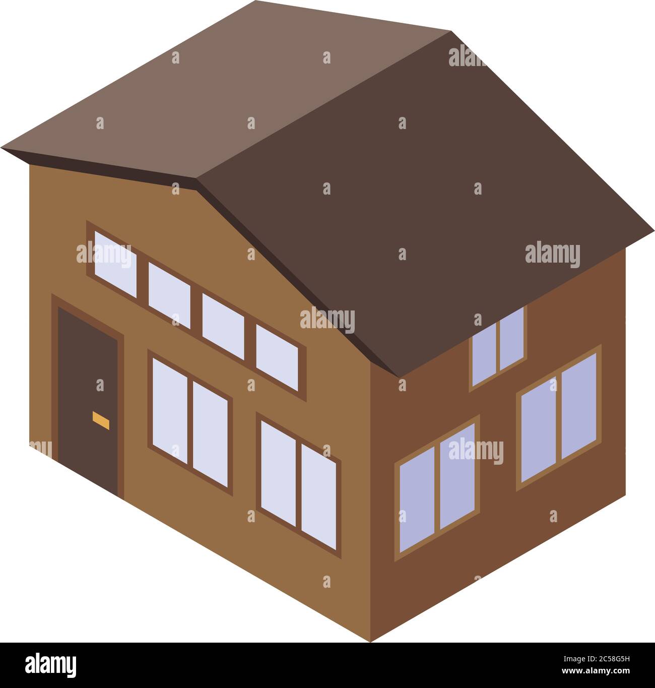 Sold house concept 3d Stock Vector Images - Alamy