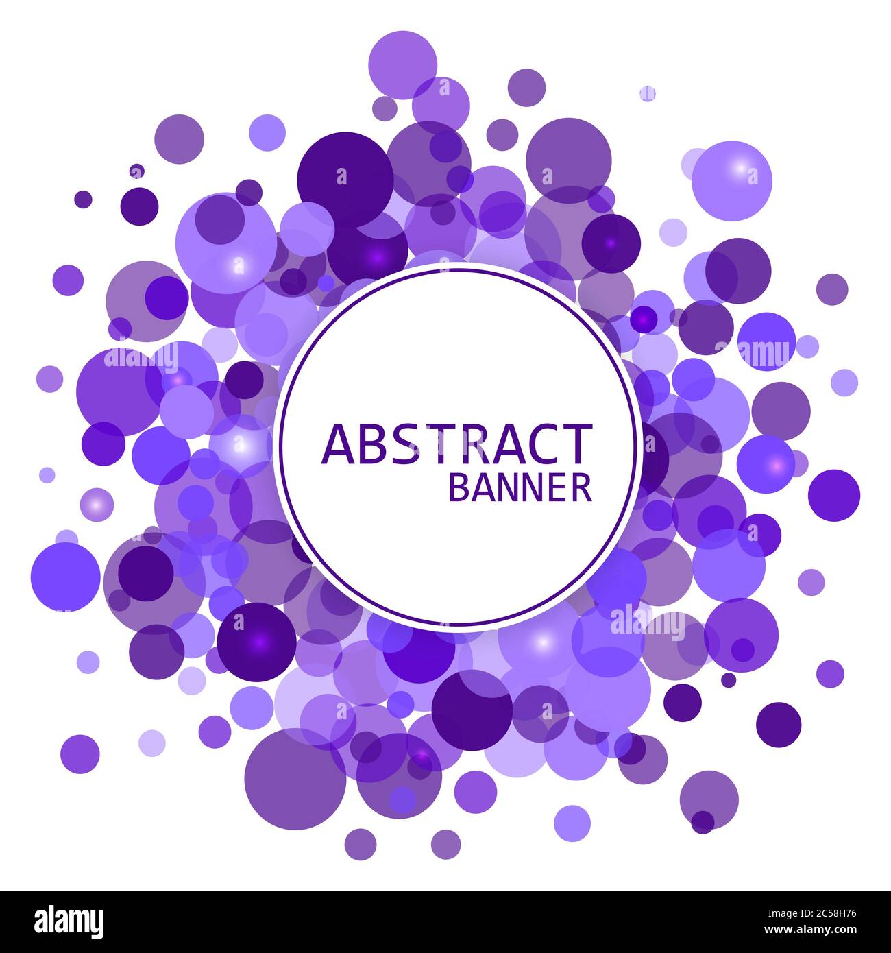 Abstract vector background circles hi-res stock photography and images ...