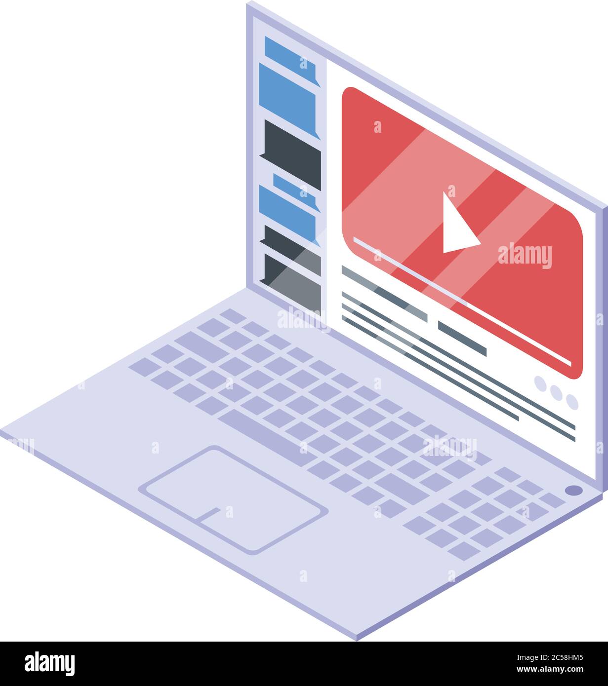 Training research laptop business Stock Vector Images - Alamy