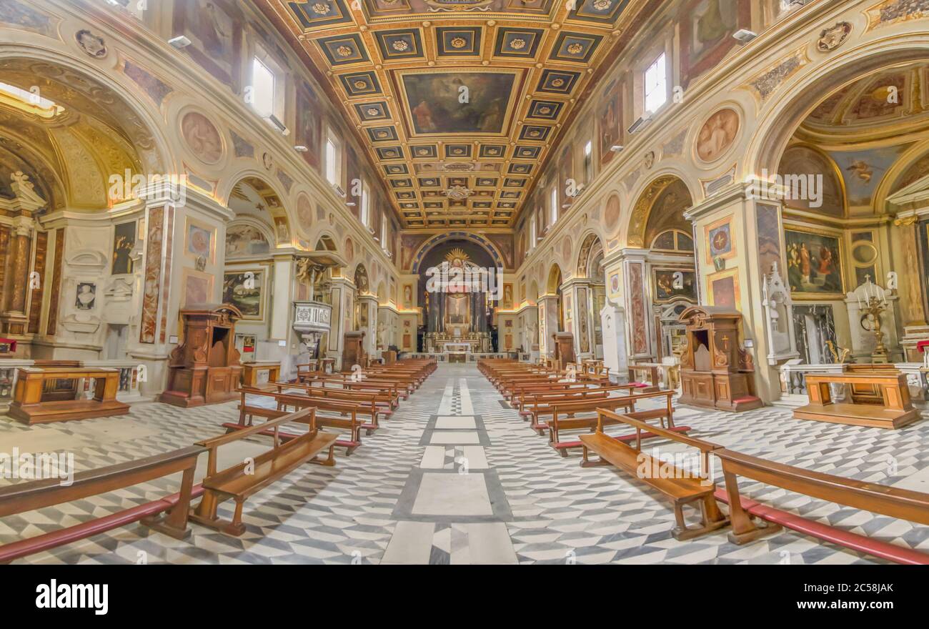 Saint displays cross hi-res stock photography and images - Alamy