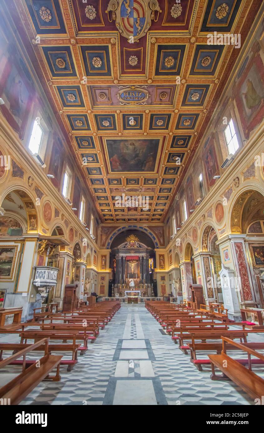 Saint displays cross hi-res stock photography and images - Alamy